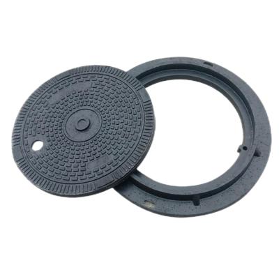 China Heavy Duty FRP Manhole Cover with 30+ Years Usage Life Rubber Seal/Gasket and OEM ODM Customization for sale