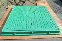 China Light Weight Heavy Duty Composite Access Covers SMC / GRP For Bidding for sale
