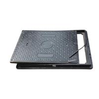 China GRP Lightweight 40 Ton Capacity Composite Manhole Cover for sale