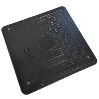 China GRP Lightweight 40 Ton Capacity Composite Manhole Cover for sale