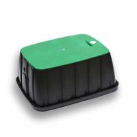 China Rectangular SMC Water Meter Box with Hinged Cover and High Load Capacity for sale