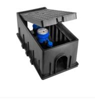 China Custom Size Plastic Water Meter Box 270x400mm UV Resistant for sale