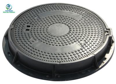 China Heavy Duty Load Rated Composite Manhole Cover for Municipal Road and Infrastructure Projects for sale