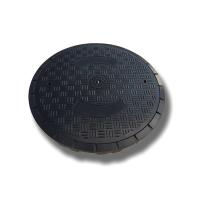 China EN124 Standard Lockable Lightweight SMC Manhole Cover for Municipal and Industrial Use for sale