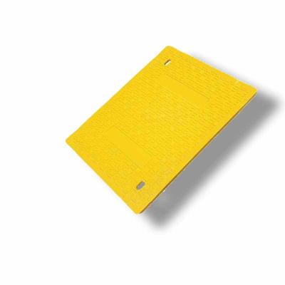 China 50mm Thickness SMC Trench Manhole Cover with 40 Ton Load Capacity and Anti-slip Surface for sale