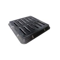 China Corrosion Resistant FRP Gully Grating with Anti-Slip Surface and Lightweight Design for Drainage and Sewage for sale