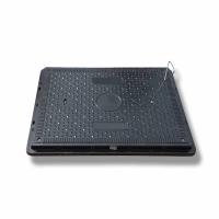 China Durable SMC Manhole Cover with 40 Tons Load Capacity, Corrosion Resistant and Anti-slip Surface for Industrial Use for sale