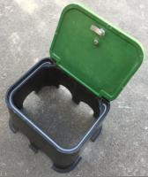 China UV Stabilized Water Meter Box with Lockable Cover and High Density Polyethylene (HDPE) for Utility Infrastructure for sale