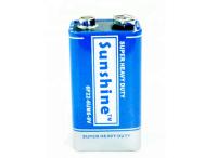 China 6F22 9V Zinc Carbon Battery for sale