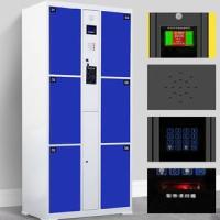 China Multi-Functional Smart Lockers: RFID, Fingerprint, Facial Recognition & Barcode Unlocking Options Smart Cabinet for sale