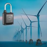 China Maintenance-Free Passive NFC Smart Padlock with Access Control Management APP for sale