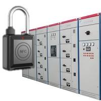 China Portable NFC Padlock with Access Control Management Platform for Power Cabinet for sale