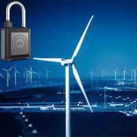 China Portable NFC Padlock with Access Control Management Platform for Power Cabinet for sale