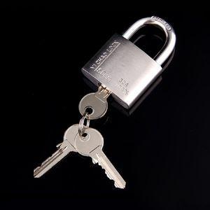 China 304 Stainless Steel Padlock Short Beam Anti-Theft Outdoor Household Padlock for sale