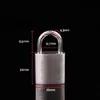 China 304 Stainless Steel Padlock Short Beam Anti-Theft Outdoor Household Padlock for sale