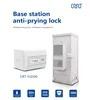 China Keyless Smart Base Station Cabinet Candado Combination Alarm Wireless Lock for sale