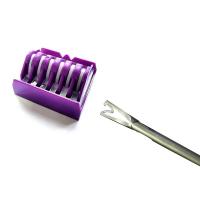 China Disposable Sterile Laparoscopic Ligation Clips 3 Sizes ML Green L Purple XL Yellow for sale