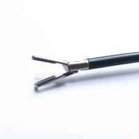 China 5mm Diameter Laparoscopic Insulated Curved Bipolar Forceps with Cable Double Action for sale