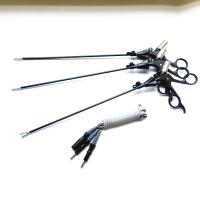 China Reusable Laparoscopic Surgery Coagulation Bipolar Forceps for Maryland Double Action for sale