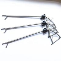 China Customized Logo Accepted Claw Forceps Uterine Grasping Forceps 2x3 Teeth 10mm x 33cm for sale