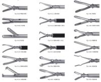 China Customized Logo Accepted Claw Forceps Uterine Grasping Forceps 2x3 Teeth 10mm x 33cm for sale