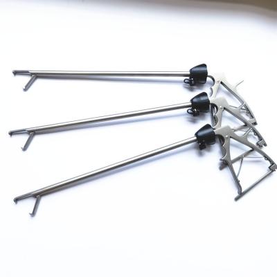 China ISO13485 Laparoscopic Claw Forceps 10mm x 33cm Reusable Surgical Instrument for sale