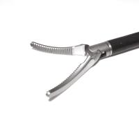 China Bipolar Dissecting Forceps 5mm x 330mm Curved Straight for Laparoscopic Surgery for sale