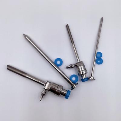 China CE Certified Stainless Steel Laparoscopic Trocar and Cannula 5mm 10mm 12mm for Surgery for sale