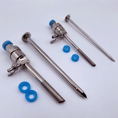 China CE Certified Stainless Steel Trocar 5mm 10mm 12mm for Surgical Laparoscopic Use for sale