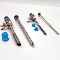 China Reusable Stainless Steel Endoscopic Trocar 5mm 10mm for Laparoscopic Surgery for sale