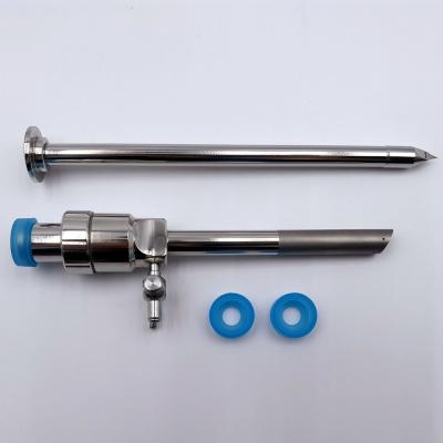 China Stainless Steel Abdominal Trocar and Cannula 5mm 10mm with CE Certification for sale