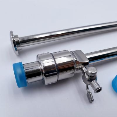 China Medical Surgical Laparoscopic Stainless Steel Reusable Trocar 5mm 10mm for sale