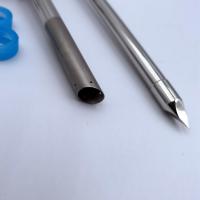 China Stainless Steel Bladeless Trocar 5mm 10mm 12mm 13mm x 105mm Surgical Laparoscopic Instrument for sale