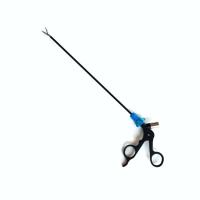 China Laparoscopic Endoscopic Straight Bipolar Forceps with 330mm Length Manual Power Source for sale