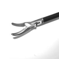 China Laparoscopic Endoscopic Straight Bipolar Forceps with 330mm Length Manual Power Source for sale