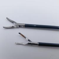 China Laparoscopic Endoscopic Straight Bipolar Forceps with 330mm Length Manual Power Source for sale