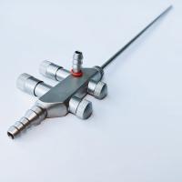China Laparoscopic Suction Irrigation Tube 5mm 330mm Stainless Steel Three Channels for sale