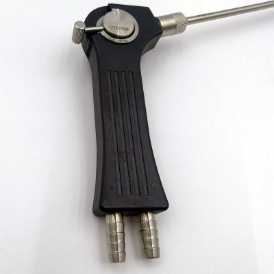 China Laparoscopic Suction Irrigation Tube 5mm 10mm Gun Type Straight Double Valve Box Type for sale