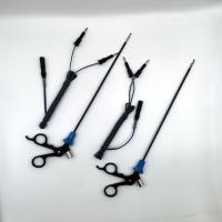 China Reusable Laparoscopic Bipolar Forceps 5x330mm Double Action Non-Traumatic Autramatic for sale