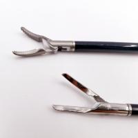 China Reusable Laparoscopic Bipolar Forceps 5x330mm Double Action Non-Traumatic Autramatic for sale