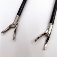 China Reusable Laparoscopic Bipolar Forceps 5x330mm Double Action Non-Traumatic Autramatic for sale