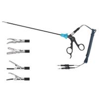 China IS013485 Certified Straight Head Endoscopic Forceps Laparoscopic Bipolar Forceps 1 Year Shelf Life for sale
