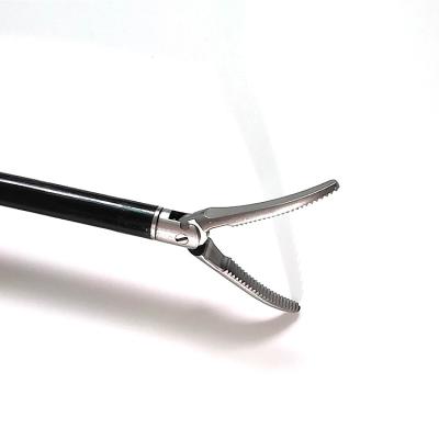 China Reusable Laparoscopic Forceps Parts 5x330mm 3x330mm Elbowless Surgical Instrument for sale