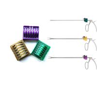 China Metal Laparoscopic Hemolok Clip Applicator 5mm 10mm Surgical Instrument for sale