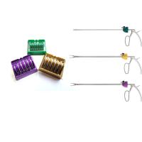 China Metal Laparoscopic Hemolok Clip Applicator 5mm 10mm Surgical Instrument for sale