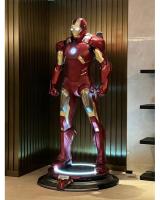 China Customized Size Iron Man MK47 1 to 1 Super Large Super Restore Marvel Movie GK Statue for sale