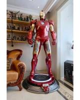 China Customized Size Iron Man MK47 1 to 1 Super Large Super Restore Marvel Movie GK Statue for sale