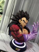 China Vegeta Figure Resin Sculpture for Decoration One Piece Character Anime Statue Gift for sale