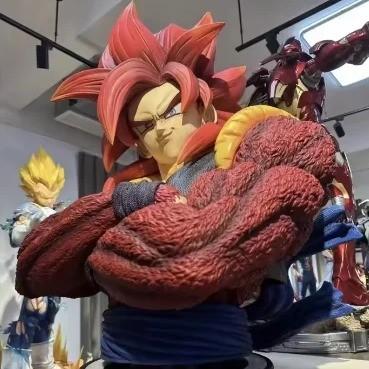 China Dragon Ball Action Character Sculpture of Vegeta and Goku in Life Size for Home Decor for sale