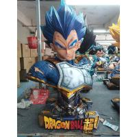 China Customized Color Technique Hand Carved Resin Goku and Vegeta Sculpture for Collection for sale